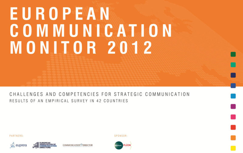 European Communication Monitor Reports annually conducted since 2007