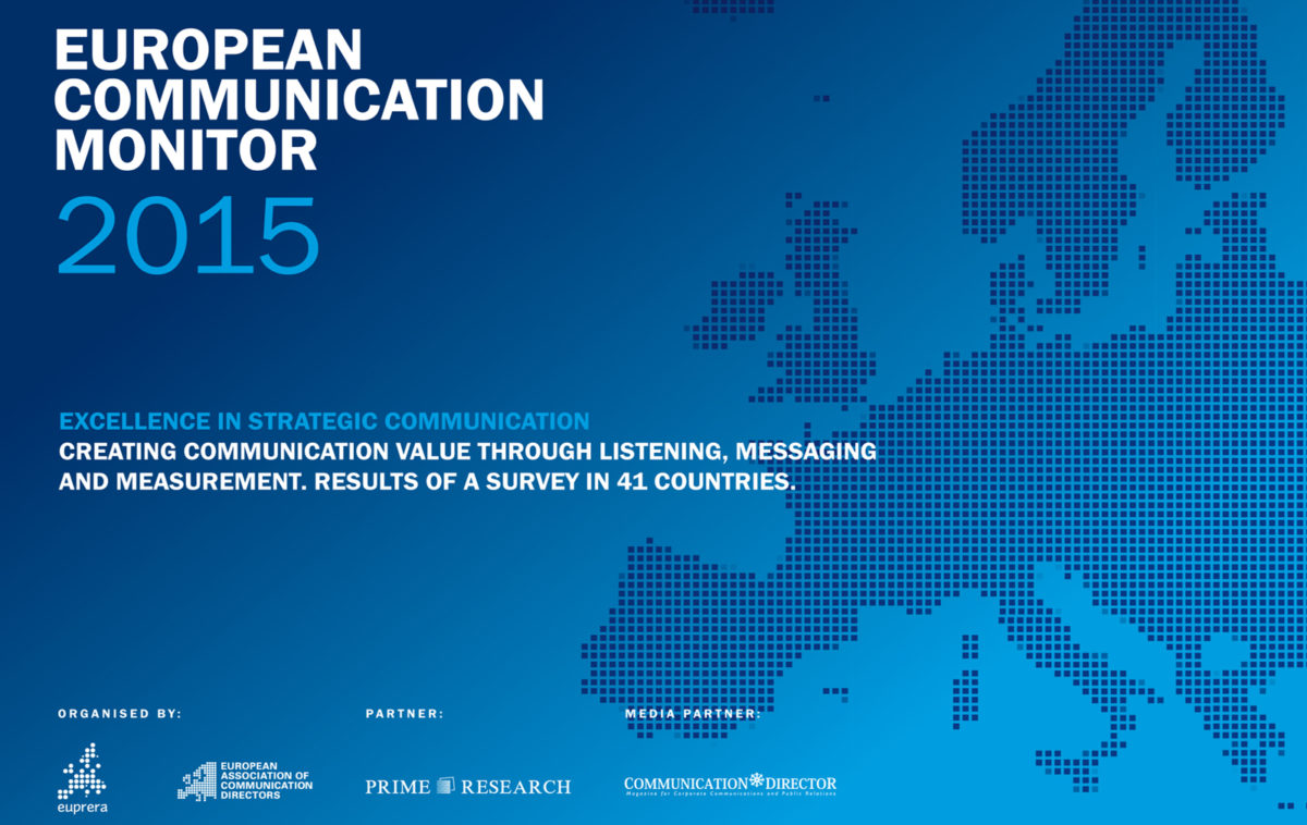 European Communication Monitor Reports annually conducted since 2007